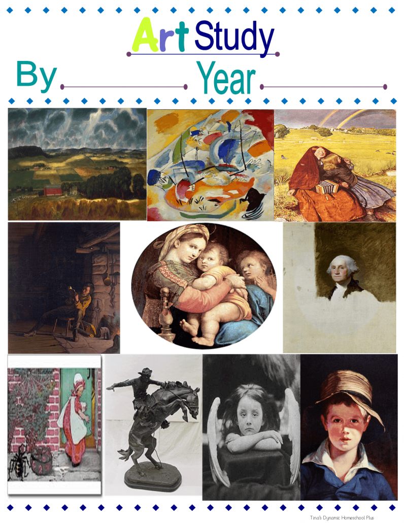 Free Art Notebooking Pages - 3rd Grade (Other Grades too)