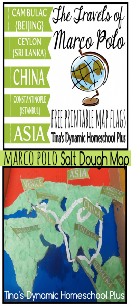 Marco Polo Unit Study and Homeschool Lapbook 1254 to 1324