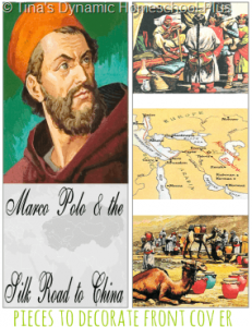 Marco Polo Unit Study and Homeschool Lapbook 1254 to 1324