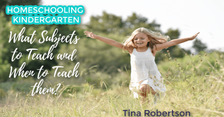 How to Create the Best Homeschool Schedule for Kindergarten
