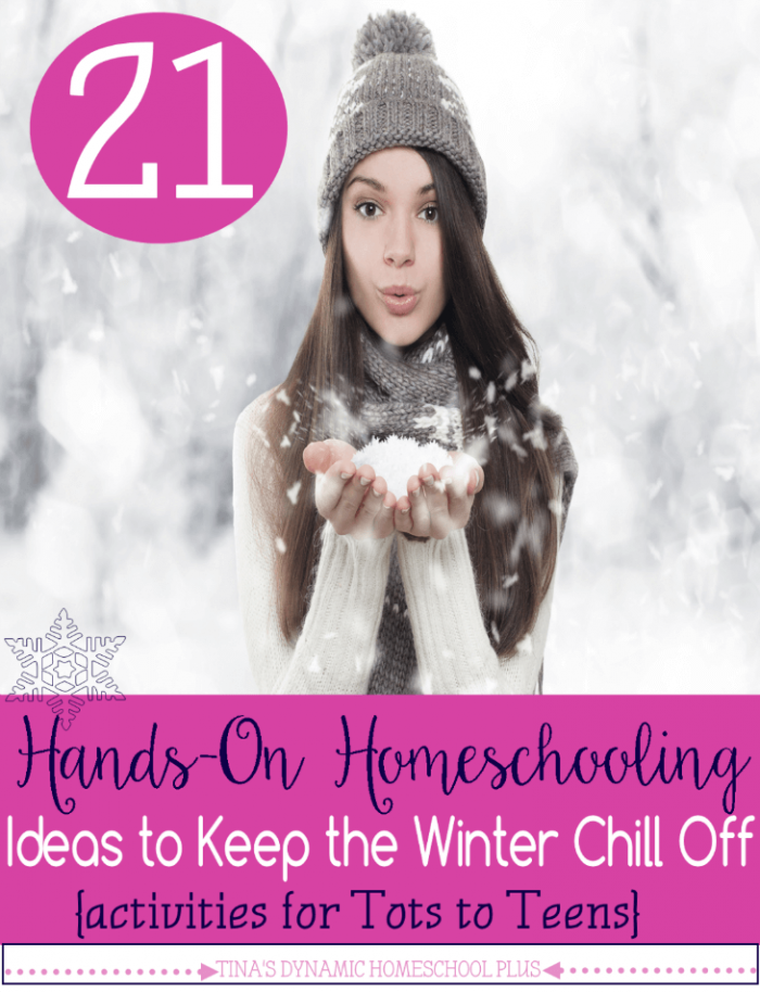 21 Hands On Homeschooling Ideas to Keep the Winter Chill Off
