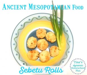 Day 2. Ancient Mesopotamia (Hands-on History): Cook Sebetu Rolls