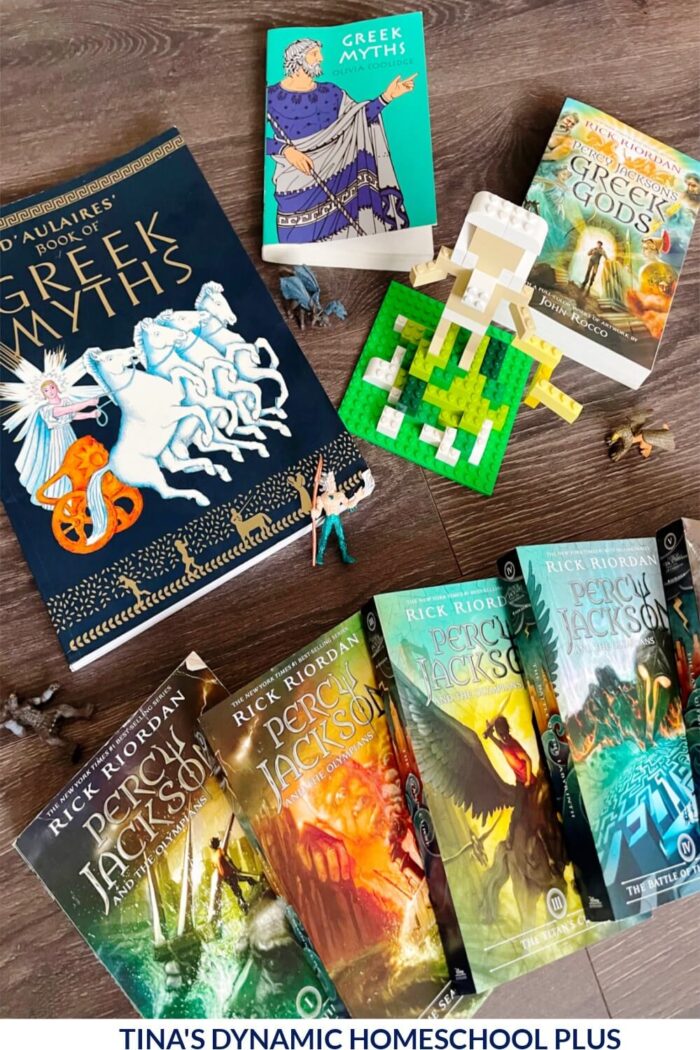Free Greek Mythology Unit Study and Greek Lapbook & Fun Hands on LEGO Zeus