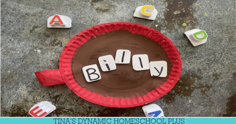 Hot Cocoa Craft Preschool | How to Make a Cocoa Name Craft