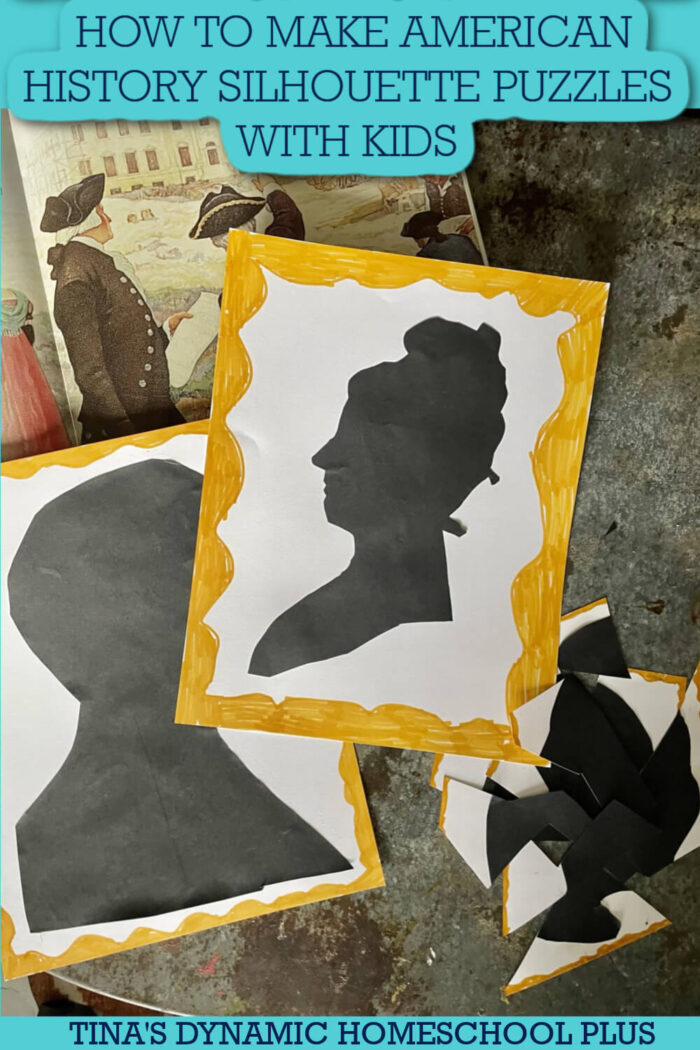 How to Make American History Silhouette Puzzles With Kids
