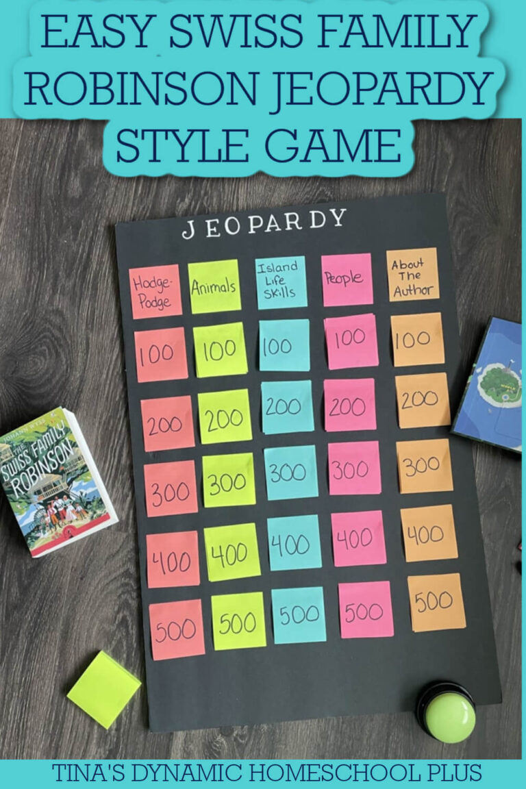 What is the Swiss Family Robinson About | Simple Jeopardy Style Game