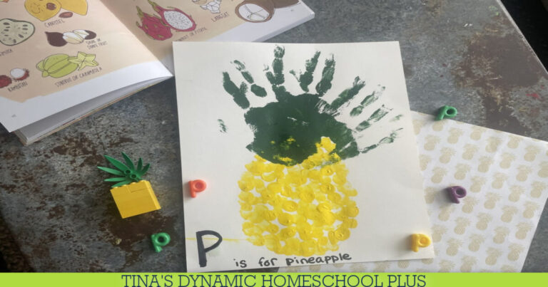 P Is For Pineapple Craft | How To Make A Fun Handprint Pineapple