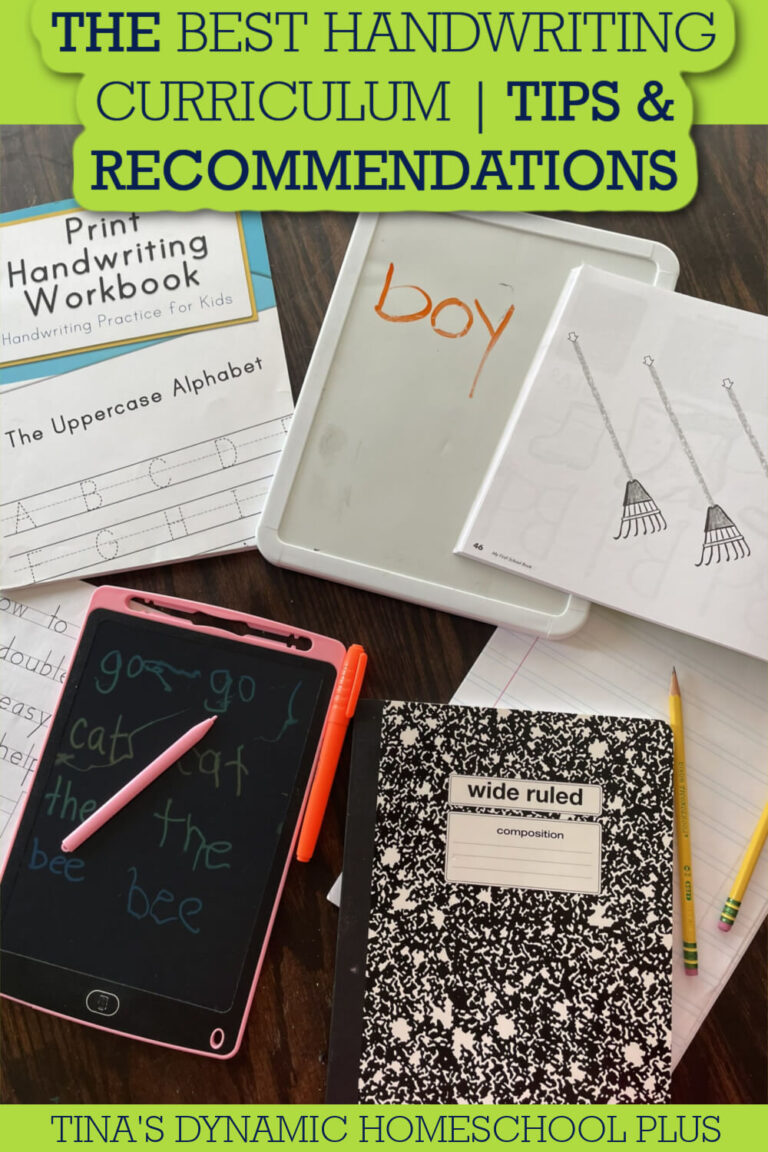 The Best Homeschool Handwriting Curriculum: Tips And Recommendations
