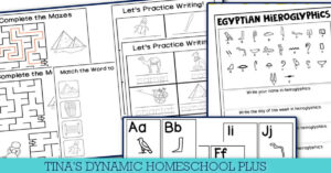 Discover The Secrets Of Ancient Egypt: Free Printable Hieroglyphics ...