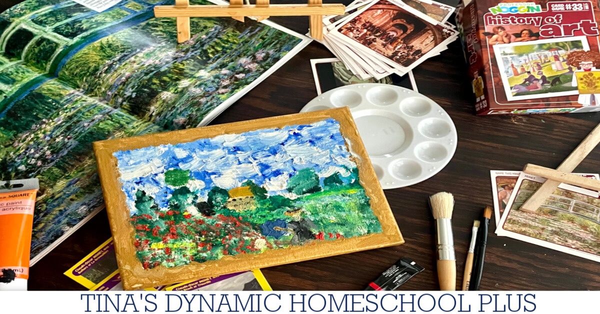 Free 4 Weeks Claude Monet Unit Study & Best Hands-on Ideas