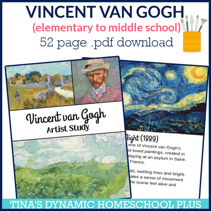 Easy Van Gogh Crafts And Awesome Printable Quick Study