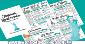 A Journey Through Famous National Landmarks: Download Your Free Printable