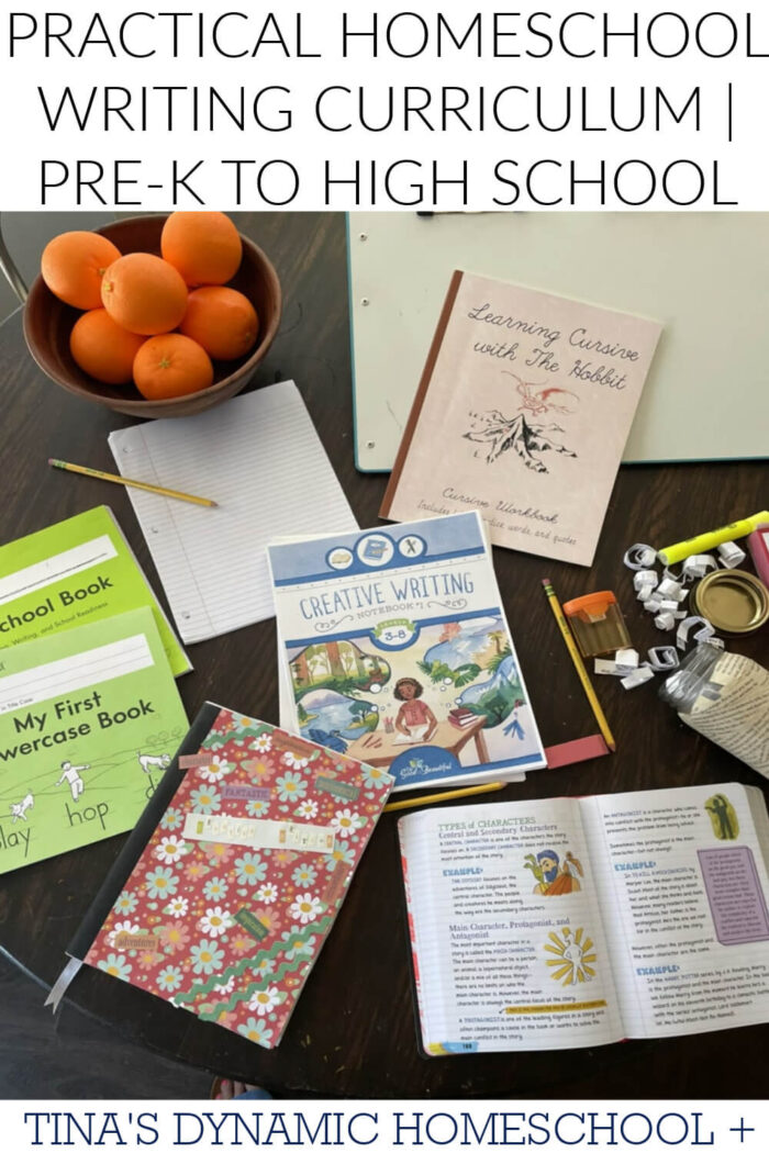 Practical Homeschool Writing Curriculum from Pre-K To High School