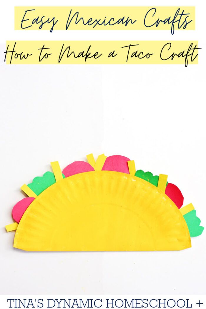 Easy Mexican Crafts: How to Make a Taco Craft