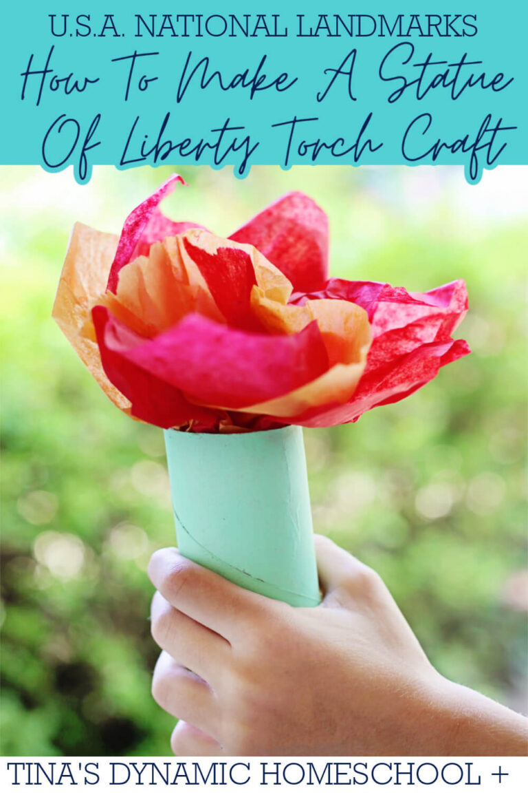 7 National Landmarks USA | How To Make A Fun Statue Of Liberty Torch Craft