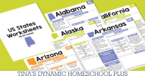 Free Resources: Worksheets To Learn The 50 States With Ease
