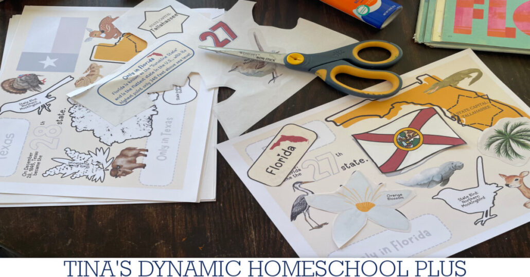 How To Teach The 50 States To Preschoolers | 50 States Busy Book