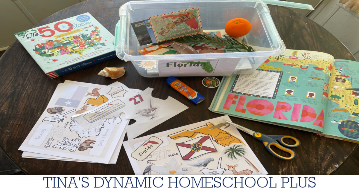 How To Teach The 50 States To Preschoolers | 50 States Busy Book