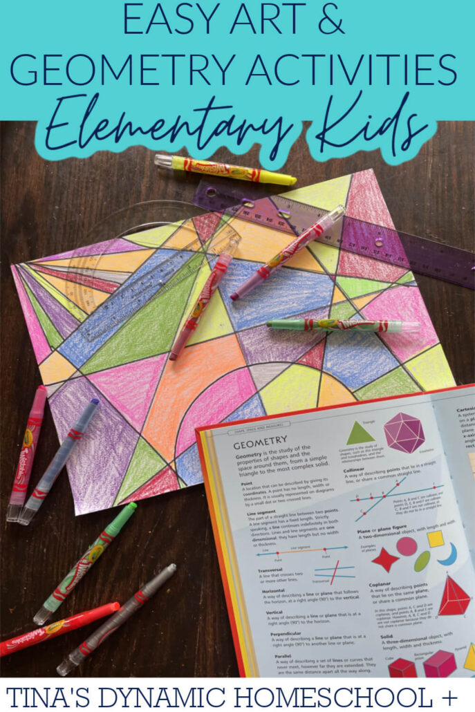 Easy Art And Geometry Activities For Elementary Students