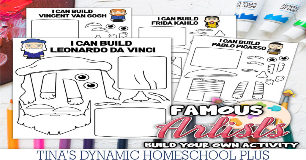 Free I Can Build An Artist Coloring Sheets
