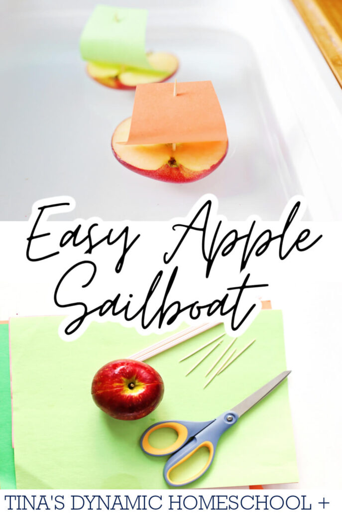 Easy Apple Crafts and How to Make a Fun Apple Sailboat