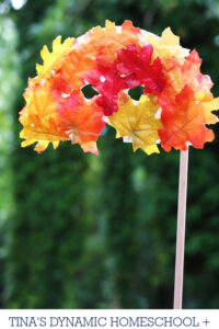 How To Craft An Adorable Leaf Paper Plate Mask
