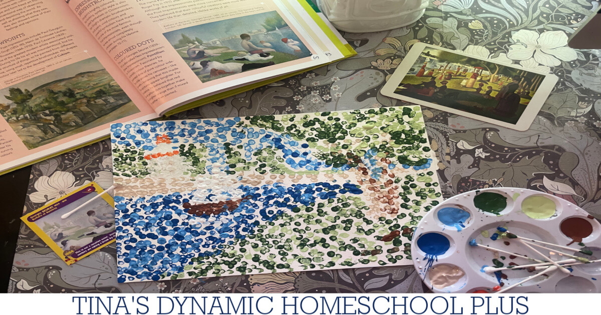 French Art for Kids: Unleash Creativity with a Free Pointillism Lesson