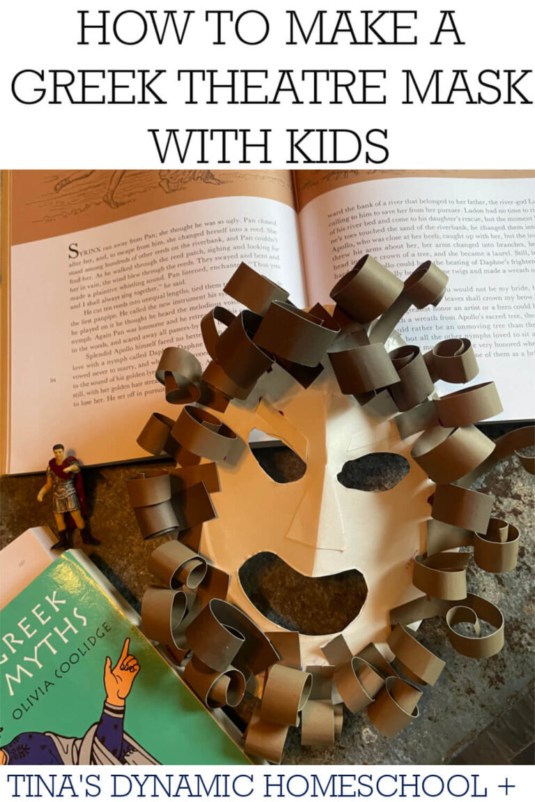 How To Make A Greek Theatre Mask With Kids