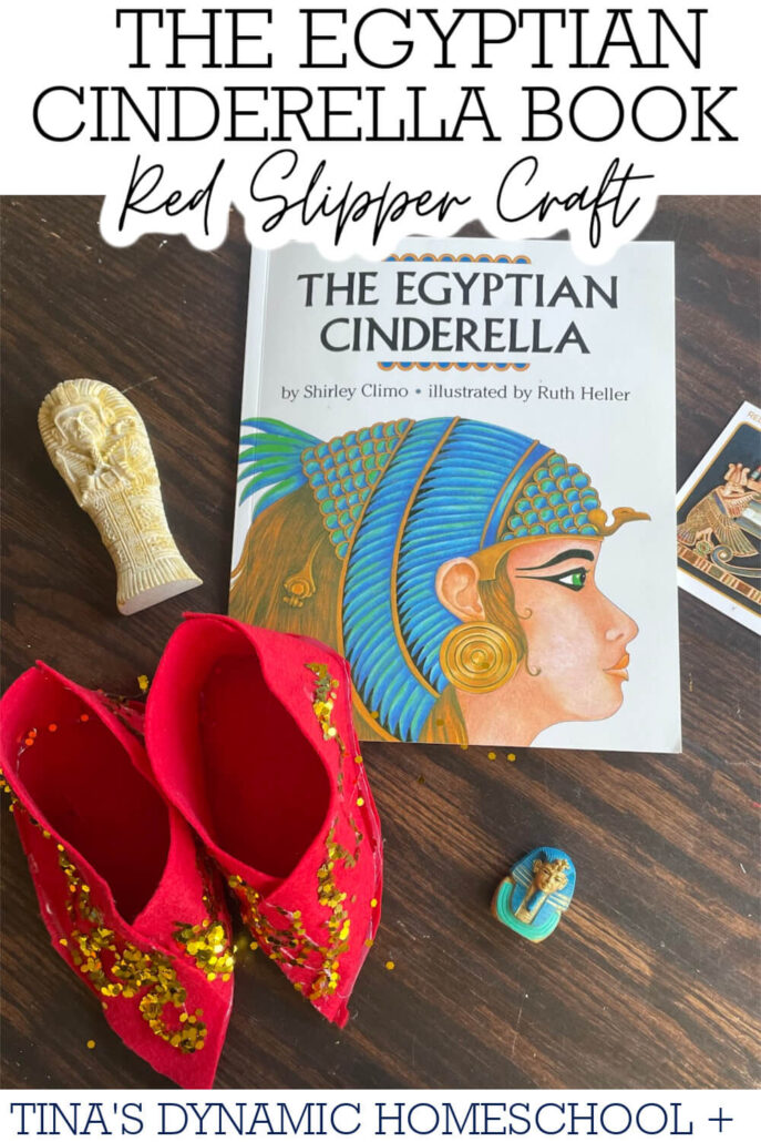 How to Craft Red Slippers Inspired by The Egyptian Cinderella