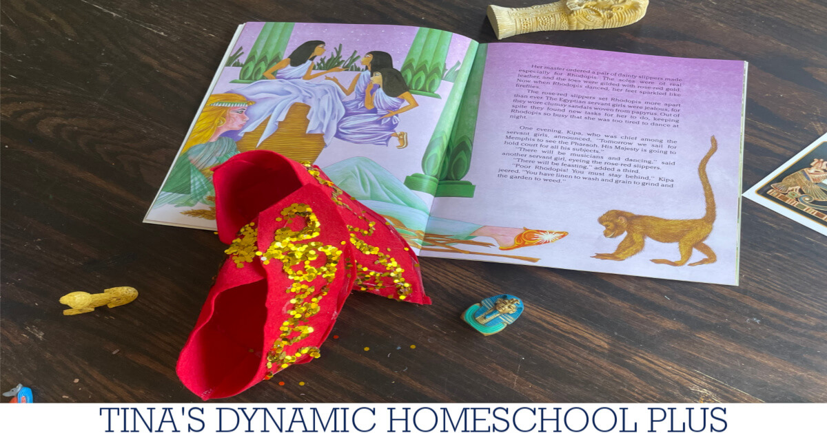 How to Craft Red Slippers Inspired by The Egyptian Cinderella
