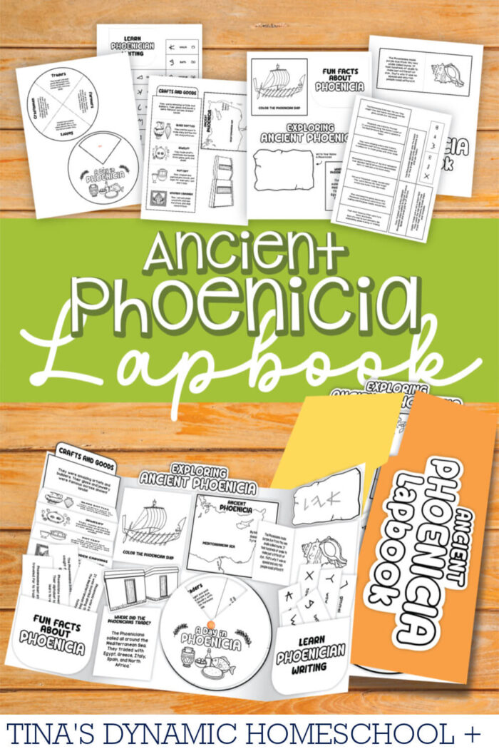 Free Ancient Phoenicia Lapbook For Kids Who Love Hands-on History