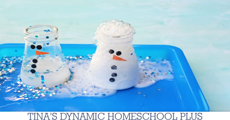How to Make a Fizzy Snow Man Potion