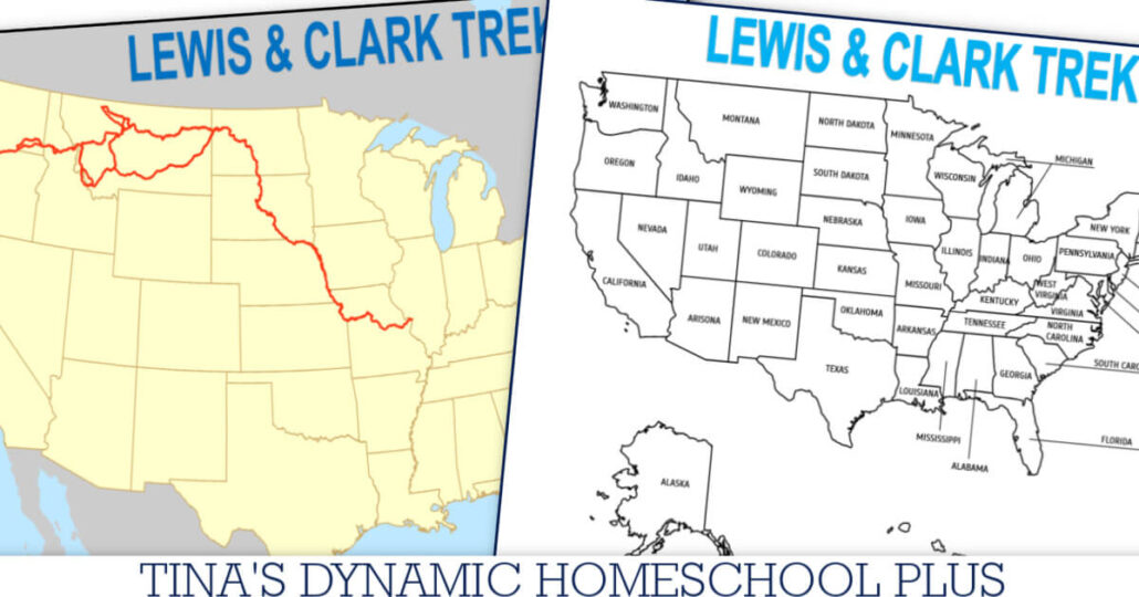 Easy Lewis And Clark Map Activity For Young History Buffs