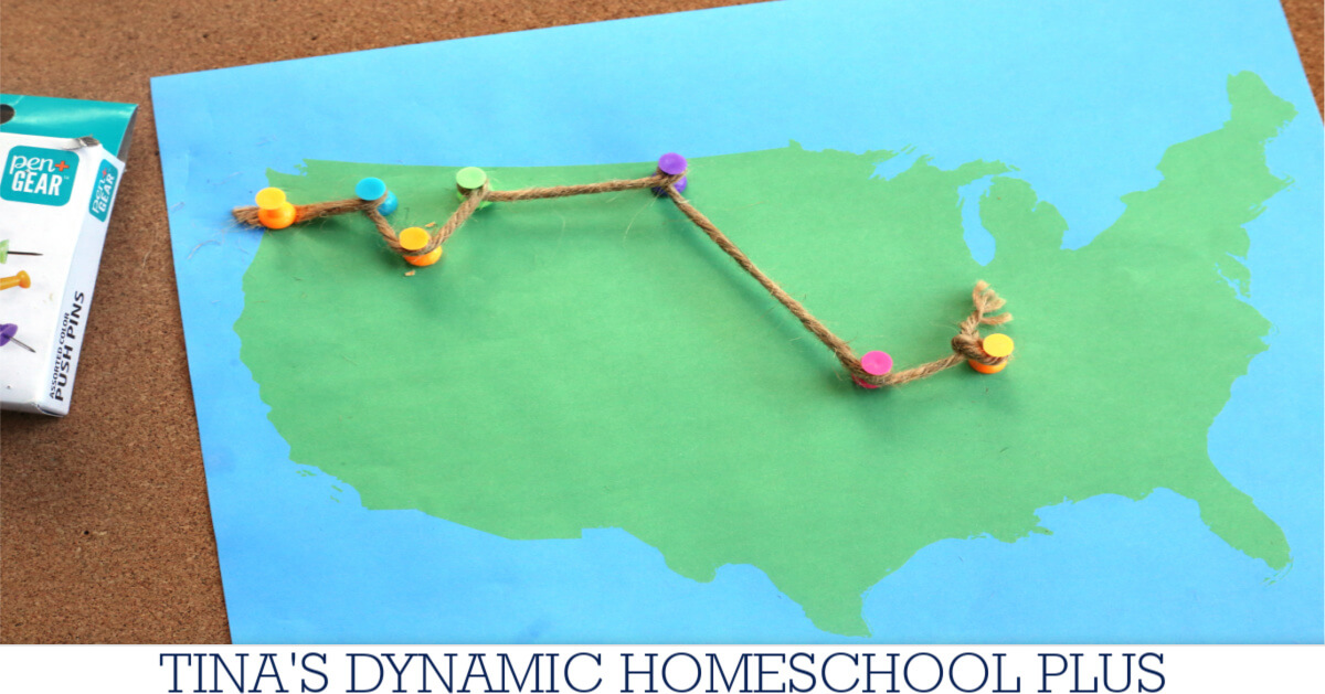 Easy Lewis And Clark Map Activity For Young History Buffs