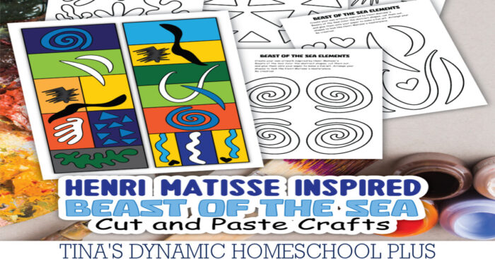 Free Beasts Of The Sea Henri Matisse Coloring Page