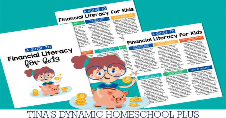 Free Guide: Financial Literacy Lessons And Activities Kids Will Love