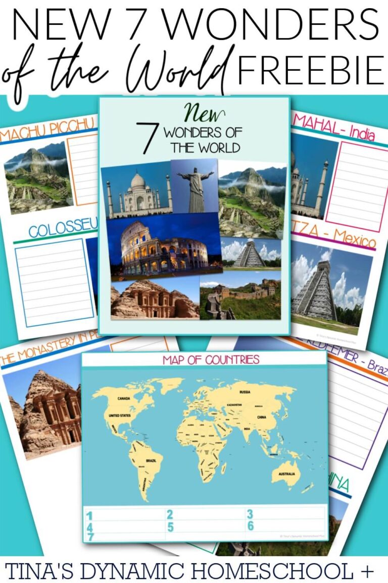 Free The New Seven Wonders of the World Worksheet