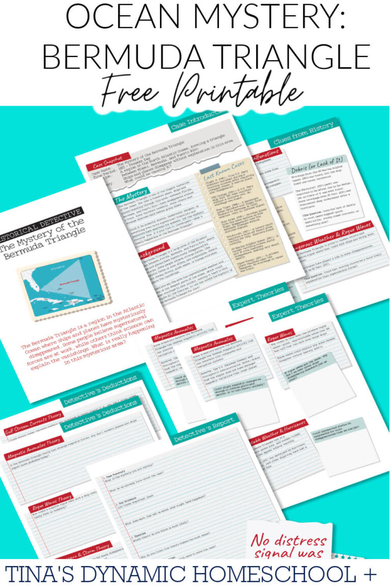 Ocean Mystery of the Bermuda Triangle: Download Your Free Printable
