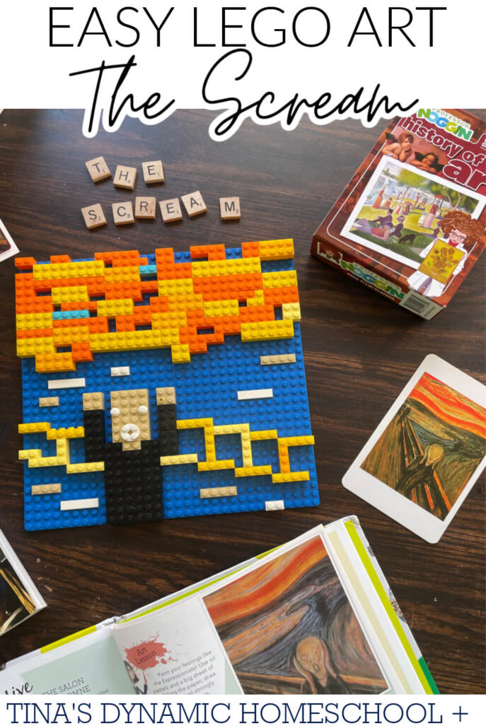 Create Your Own Masterpiece: The Scream - Easy LEGO Art Tutorial