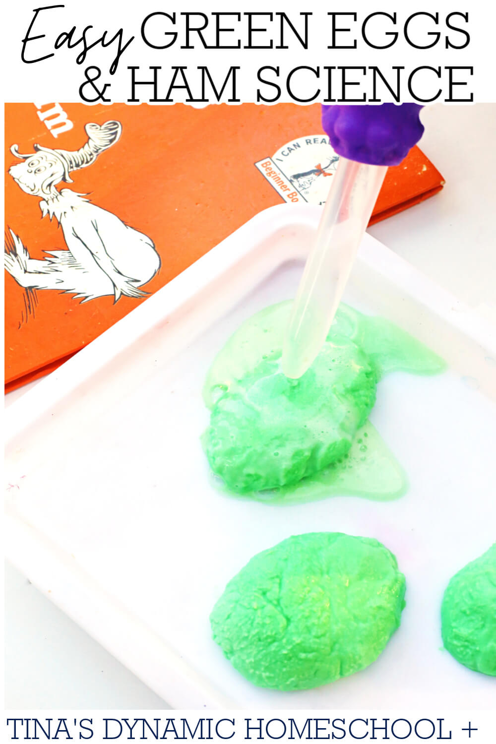 Easy Green Eggs And Ham Inspired Science Activity Kindergarten