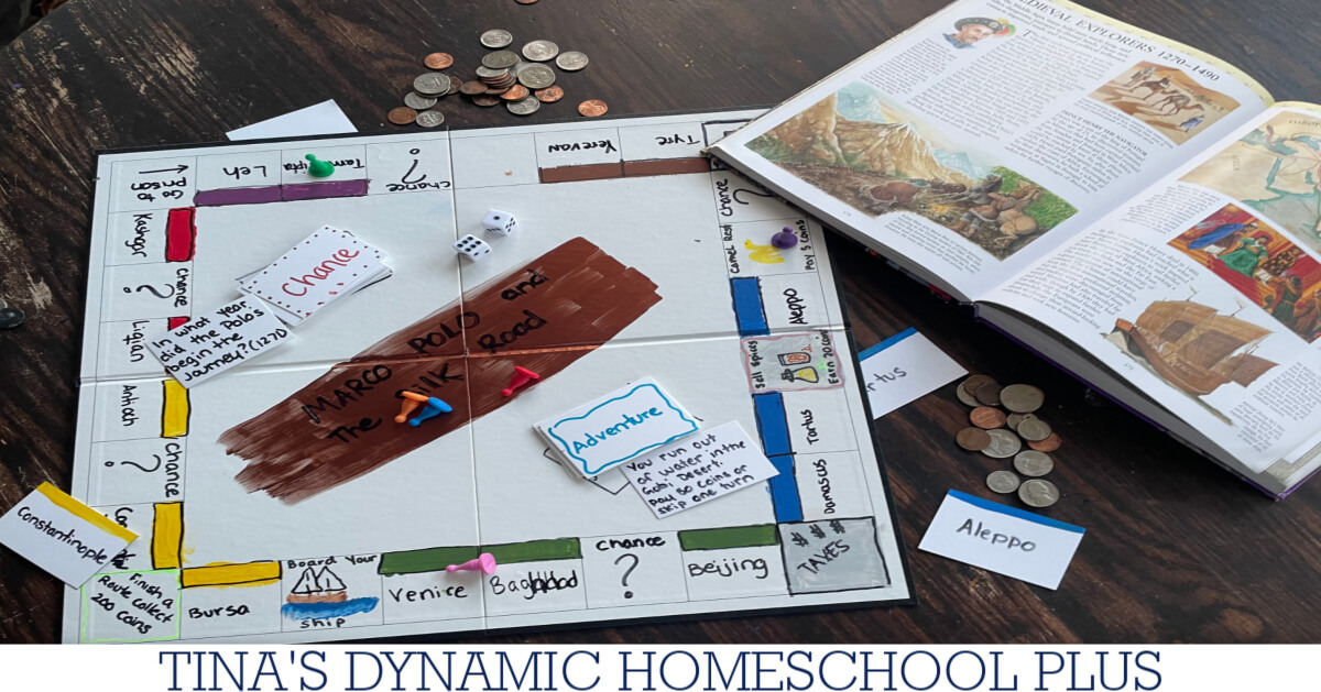 The DIY Marco Polo Timeline Board Game: How to Play