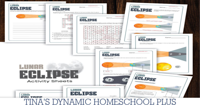 Engage Your Kids With Simple Lunar Activities And Free Eclipse Worksheets