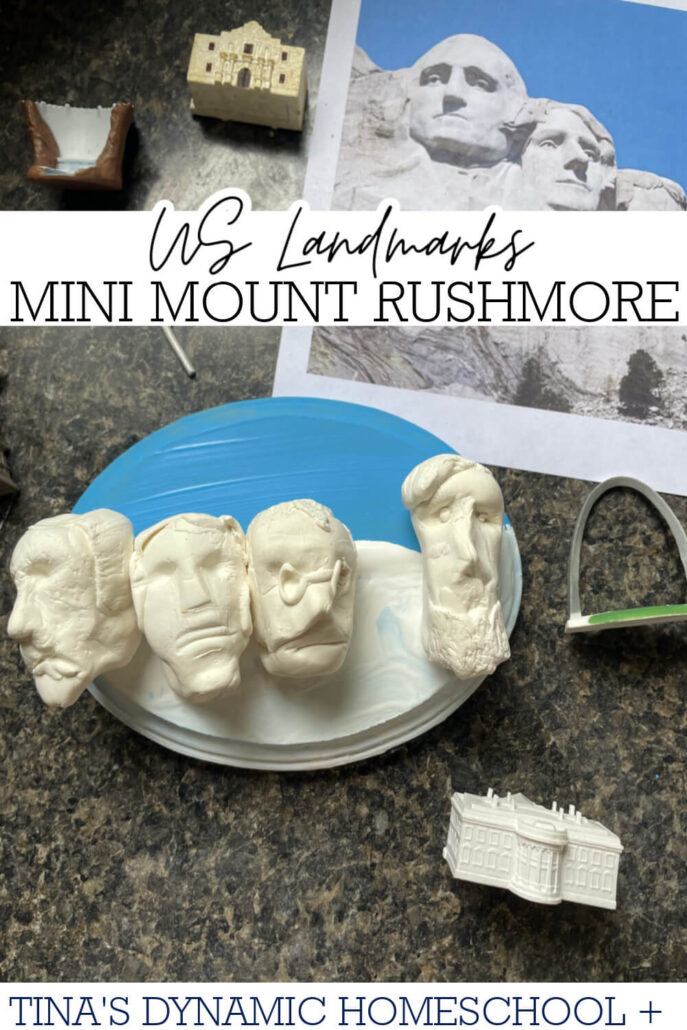 How To Make A Mini Mount Rushmore & Landmarks Of USA