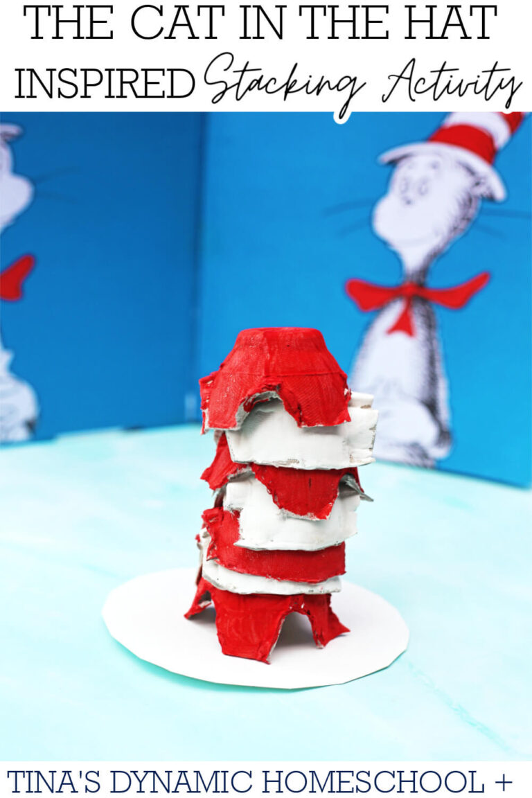 The Cat In The Hat By Dr. Seuss Simple Stacking Activity
