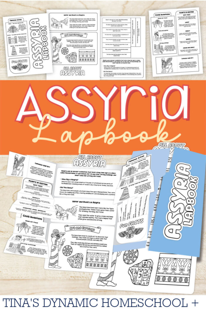 Free Ancient Assyria Lapbook For Kids Who Love Hands-on History