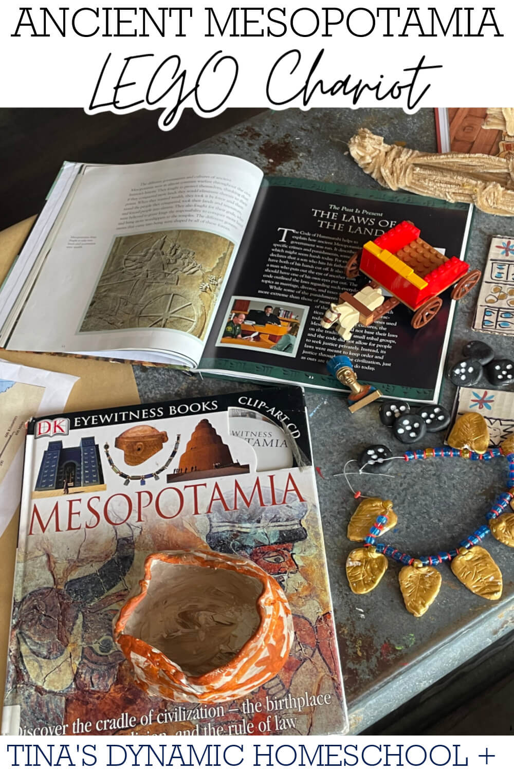 How to Create An Easy LEGO Mesopotamia Chariot