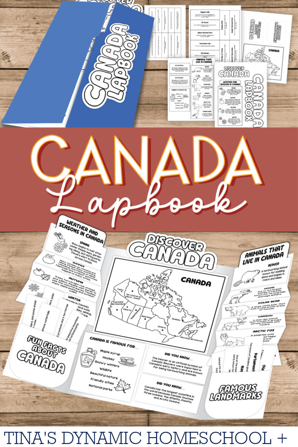 Free Lapbook Canada For Kids Who Love Hands-On Learning