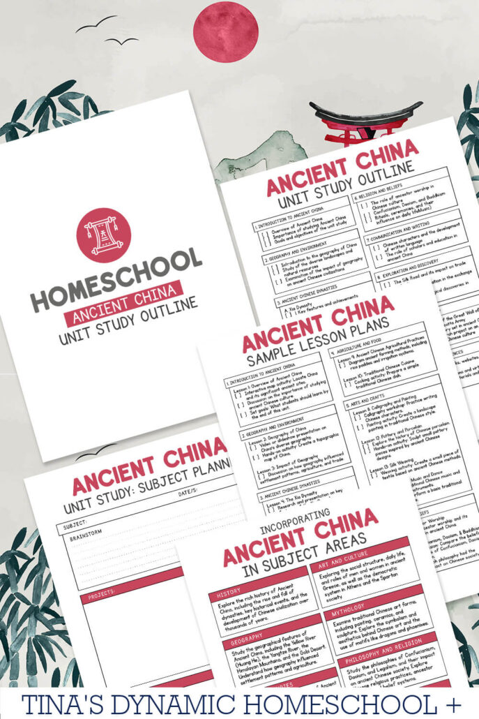 Ancient China History For Kids: A Simple Unit Study Outline